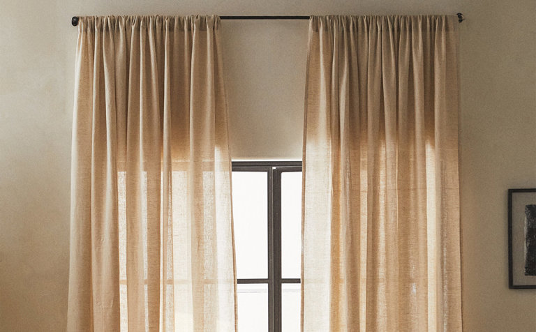 Cómo colgar cortinas sin hacer agujeros: 7 alternativas fáciles ...