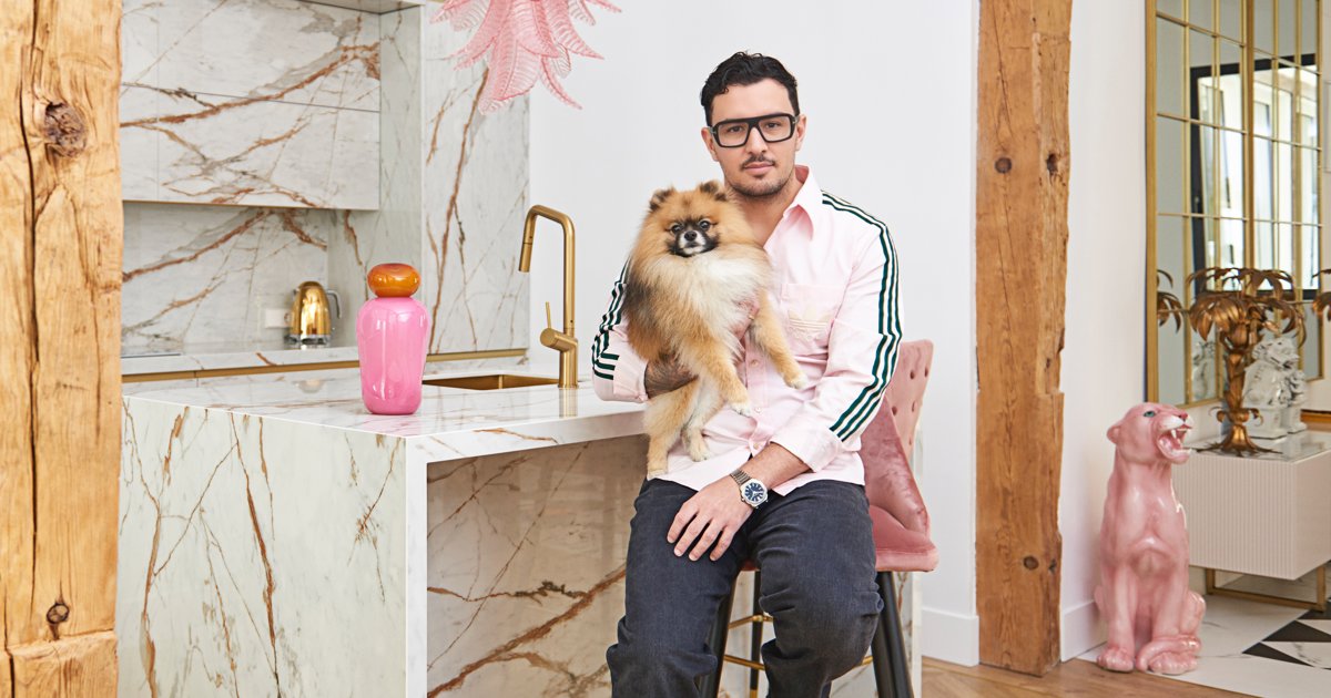 Víctor Blanco, estilista de famosos, presume de piso en Madrid: combinaciones atrevidas, piezas ...