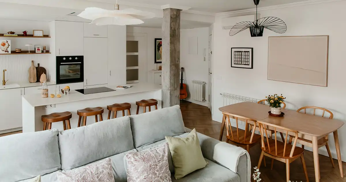 Anabel Soria, interiorista, usa el color verde y la mezcla de estilos ...