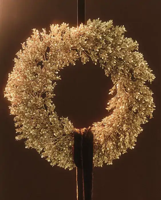 Adiós corona de Navidad verde: esta es la alternativa luminosa y ...