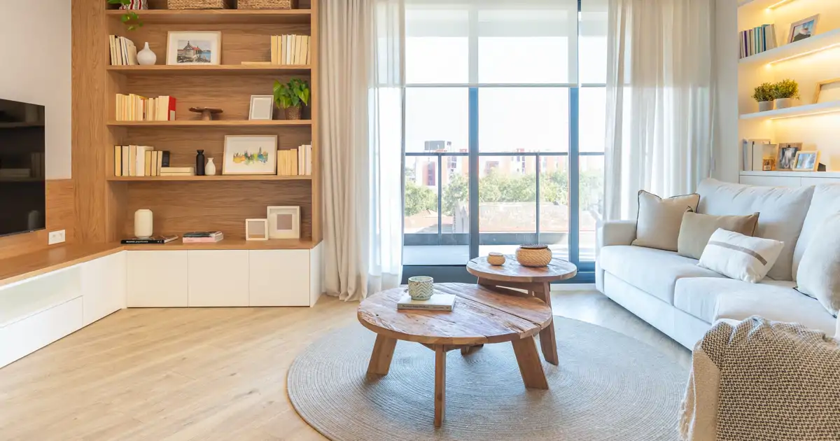 Hola salones con muebles de madera: ideas para crear espacios actuales ...