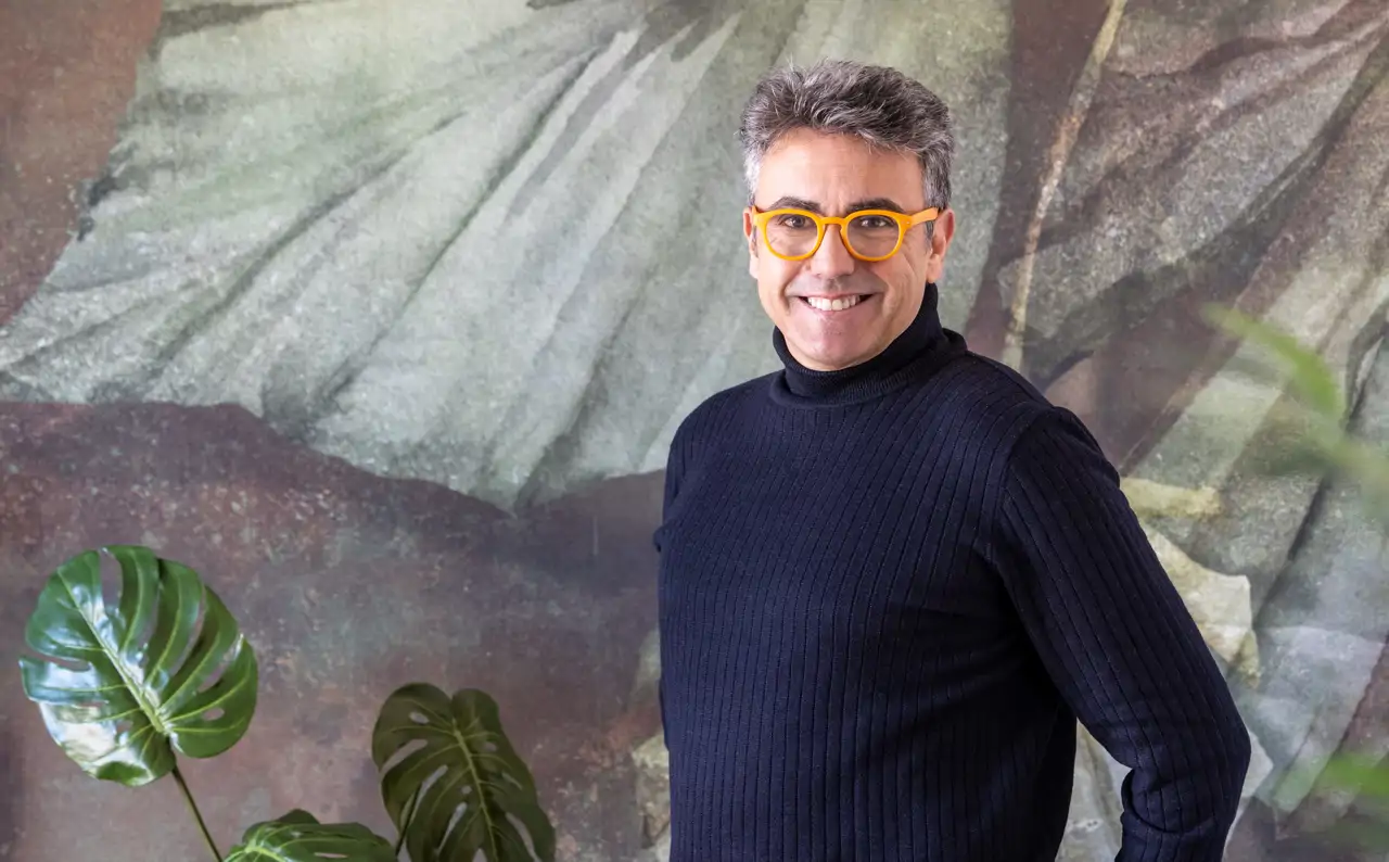 Alberto Torres: "Soy interiorista y si viviera en un piso pequeño ...