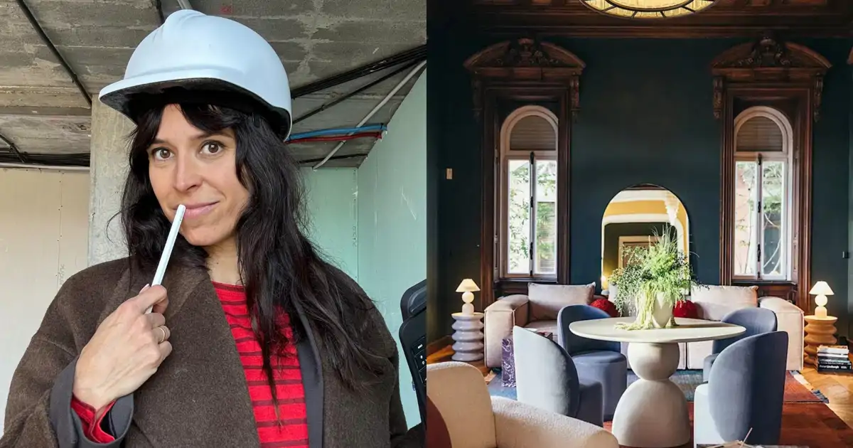 Emma Guillén, arquitecta: "Cada vez que alguien pasa entre el sofá y la ...