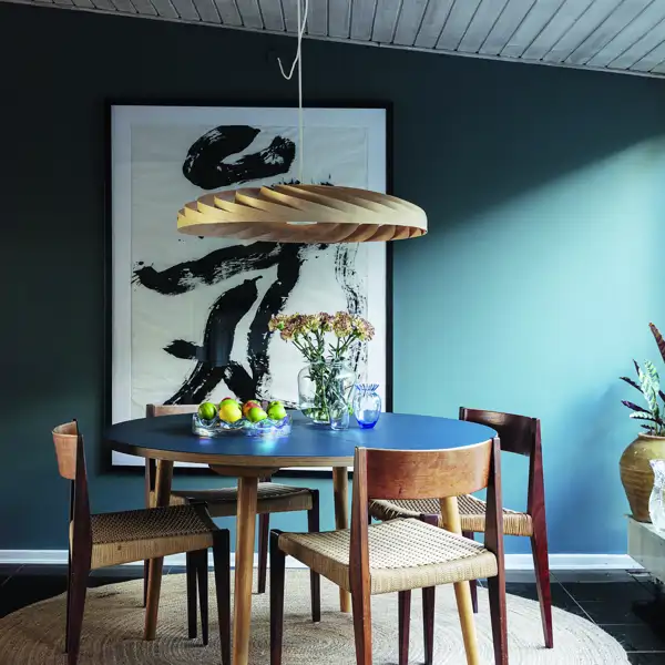 16 ideas para decorar la pared del televisor en el salón